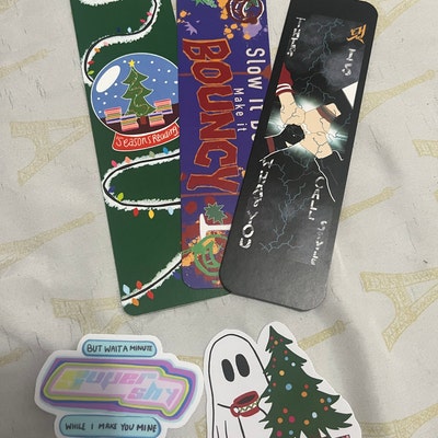 Reading Girl Y2K Era Bookmark - Etsy