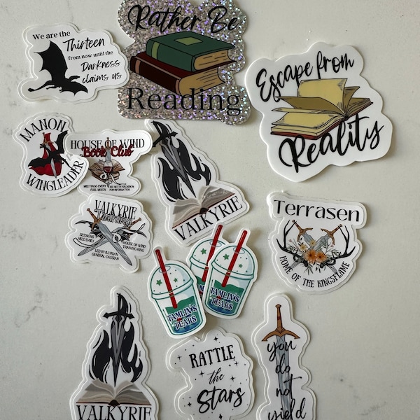 ACOTAR - Cassian Sticker - OFFICIALLY LICENSED - Etsy