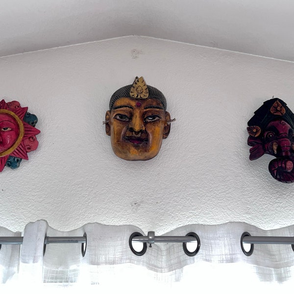 Tibetan Antique Manjushree Sword Khadga Hand Carved Buddhism Vintage ...