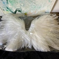 Six White Wings Set, Cosplay Costume , Angel Wings, 6 Wings Costume ...