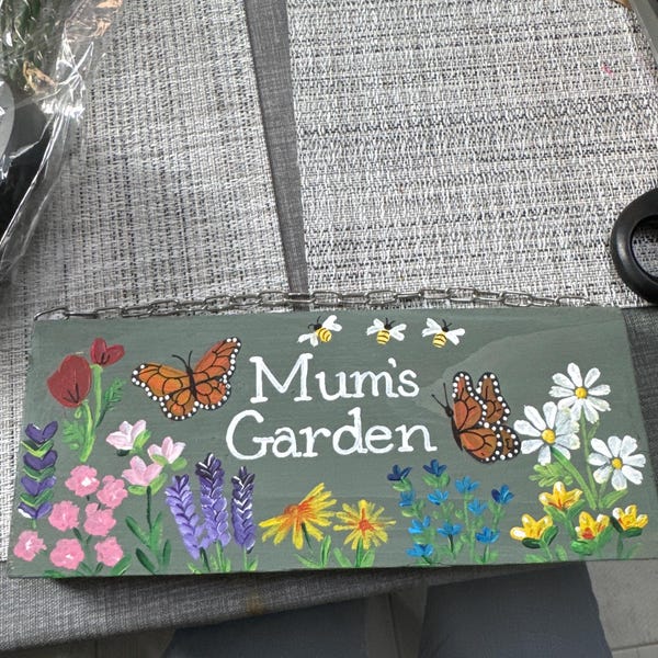 Mud Kitchen Wooden Sign, Play Kitchen, Role Play Sign, Utensil Sign ...