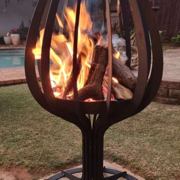 Bull Fire Pit, Digital Product, Files DXF, SVG for CNC, Plasma, Laser ...