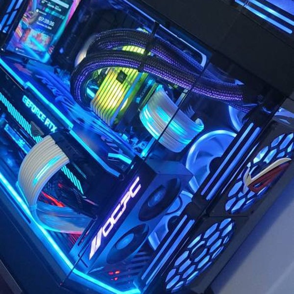 Personalized Gaming Computer RGB Plate,gaming Pc Mods, Custom Pc RGB ...