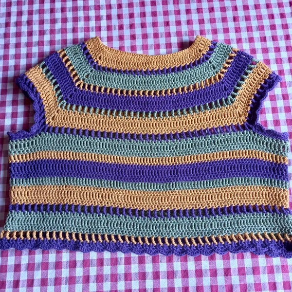 Colosseum Crop PDF Crochet Pattern - Etsy