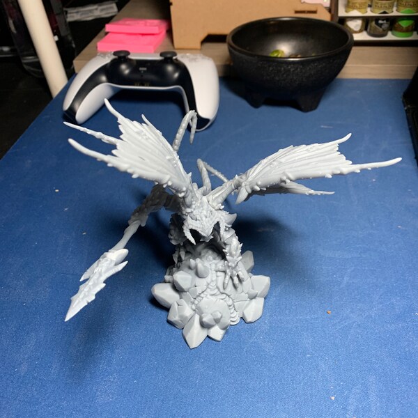 Volcano Demon - 3D Printed Miniature Model - Roleplaying Games ...