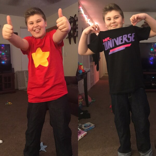 Steven Universe Greg and Rose OFFER PACK 2 Tshirts - Mr Universe and ...