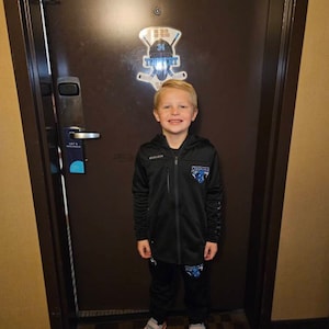 PRINTED Cheer Team Hotel Door Sign for Competitions Megaphone and Poms ...