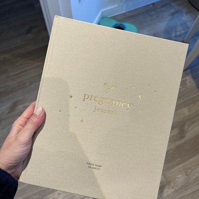 My Pregnancy Journal, Expectant Mother Gift, Pregnancy Planner Pearl ...