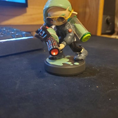 Custom Splatoon Amiibo Purple Inkling Boy Amiibo - Etsy