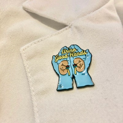 Urine Good Hands Kidney Transplant Pin Urology/ Kidney Failure ...