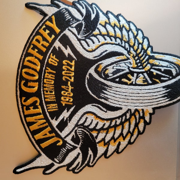 Custom Embroidered Patch, Custom Embroidery Patch Iron On/sew On/hook ...