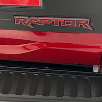 2017-2020 Ford Raptor F-150 Rear Emblem Overlay Decal Colored Chrome - Etsy
