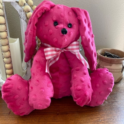 SIMPLE Memory Bear Pattern 18 mamie Bear With VIDEO Tutorial Easy Teddy Bear Pattern Keepsake ...