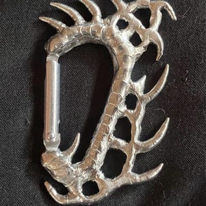 Y2k Grunge Cyber Spiky Heart Necklace, Goth Alt Jewelry, Statement ...