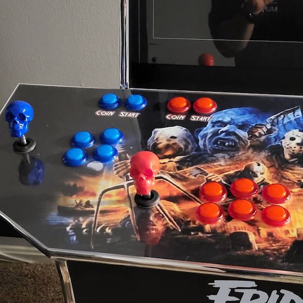 Custom Skull Arcade Stick Joystick Ball Top Knob - Etsy
