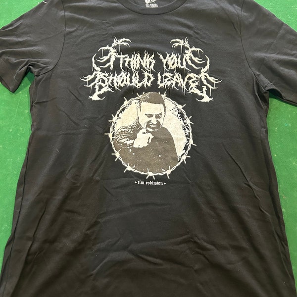 I Think You Should Leave Metal Crop Hoodie | ITYSL | Tim Robinson - Etsy