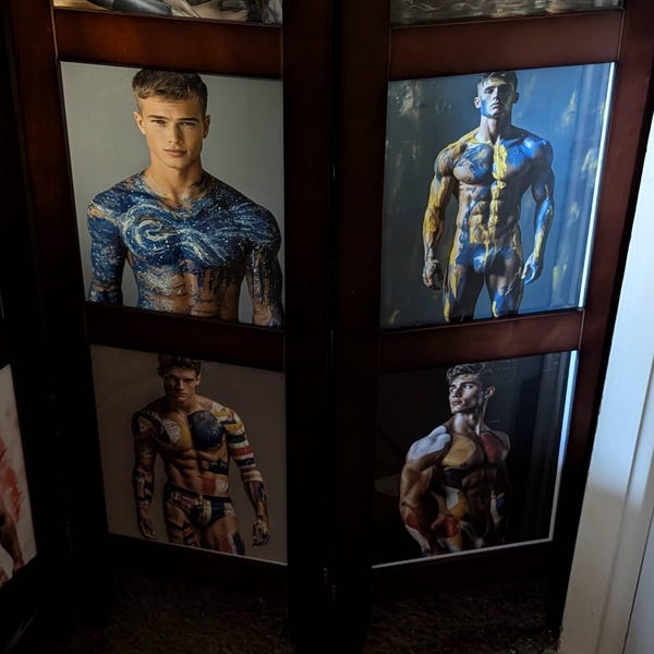 Body Painting Poster 02 - Etsy