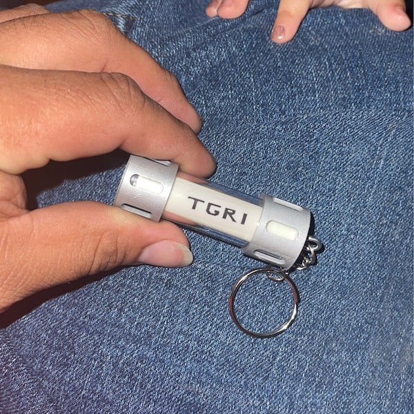 Star Trek Borg Cube Glow in the Dark Keychain - Etsy