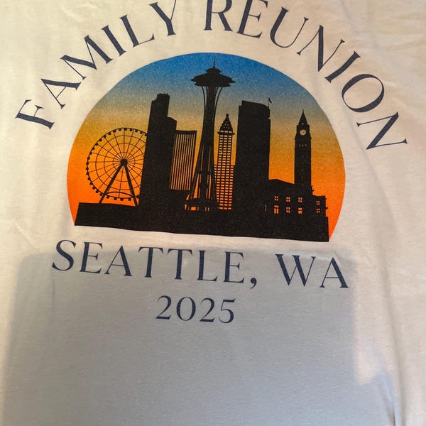 Custom Family Reunion Comfort Colors Shirts Personalized Family Reunion ...