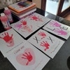 20 Valentine Handprint Art Printable Valentine's Day Classroom Mom ...