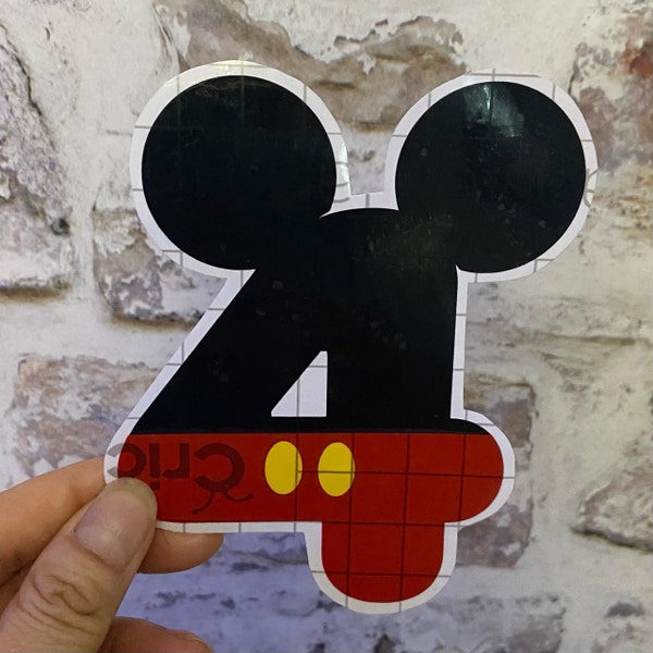 Mickey's Numbers 0-9 - Etsy