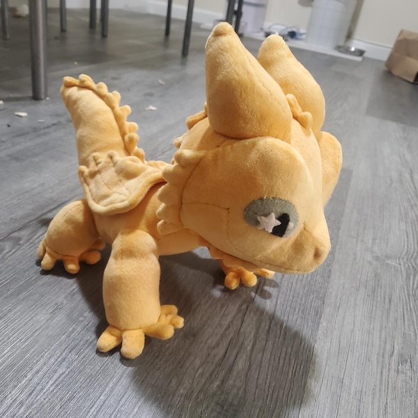 Pet Lizard Plush Sewing Pattern .pdf Tutorial Leopard Gecko Crested ...