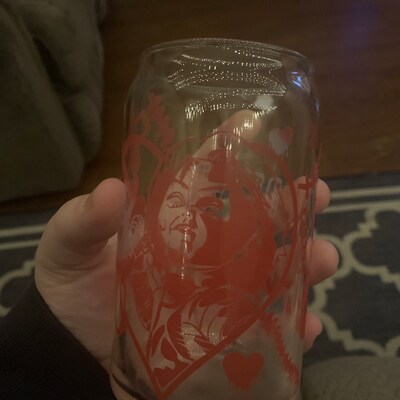 Lost Boys David Color Changing Red Permanent Vinyl on Libbey - Etsy