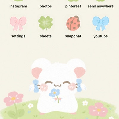 Hamtaro App Icon Pack Wallpapers / Cute App Icon Pack Wallpapers for ...