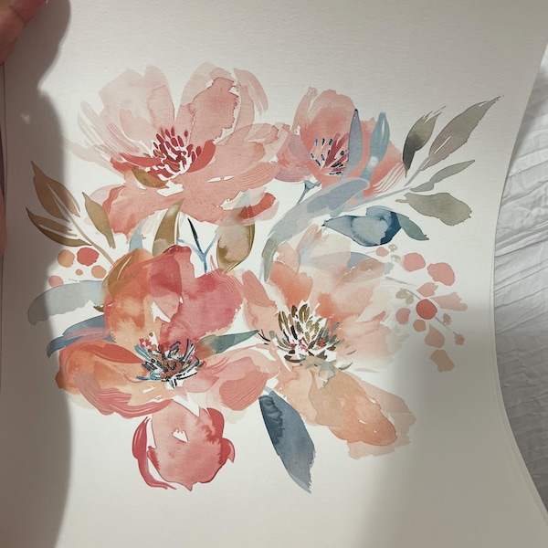 Wildflower Home Decor Wall Art for Living Room Wild Floral Artwork Set ...