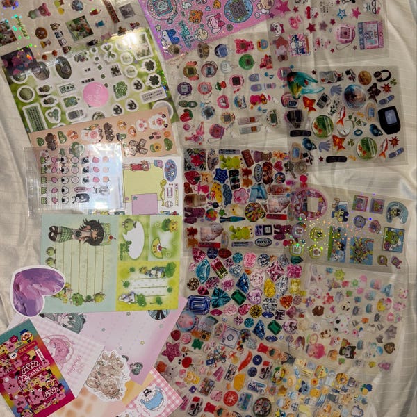 Chiikawa Besties Sticker Sheet - Etsy