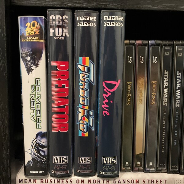 Predator 1987 Custom VHS Display Case NO TAPE - Etsy