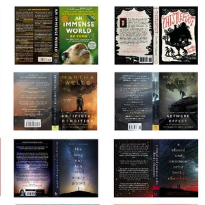 Set of 20 Printable Mystery/thriller Mini Book Covers-freida M. - Etsy