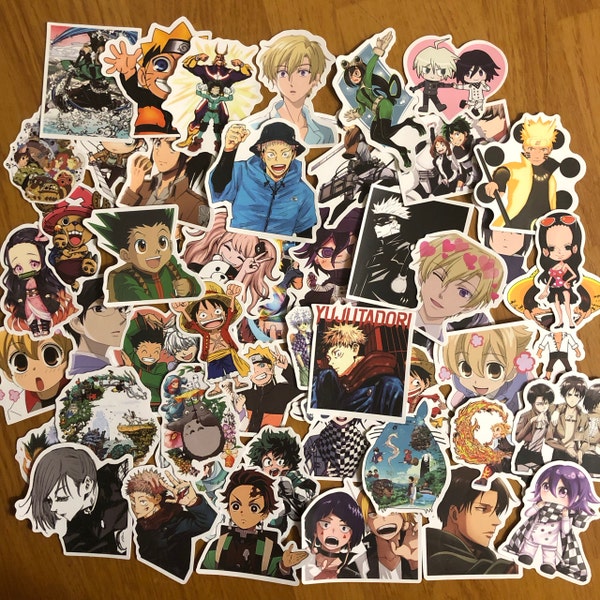 50 Super Smash Video Game Anime Cartoon Vinyl Stickers Pack Waterproof ...