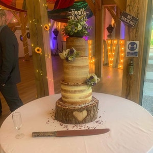 Gorgeous 18 Rustic log slice x 5 thick ideal for | Etsy