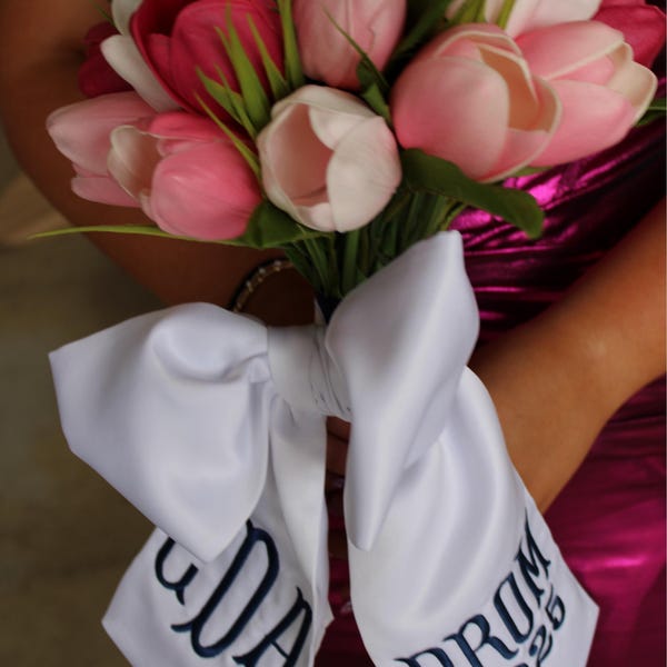 Bouquet Sash for Prom and Homecoming - Etsy
