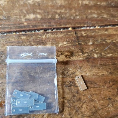 1.2mm X 3mm Thick Elongated Rectangular Link Venetian Box Chain ...