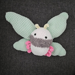 Chunky Moth Crochet PATTERN - Etsy