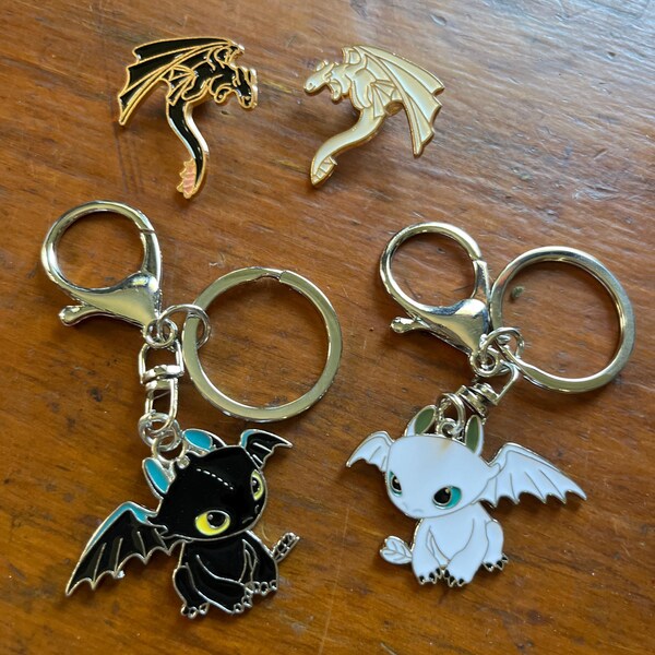 How to Train Your Dragon TOOTHLESS Enamel Pin Cute Pins Button ...