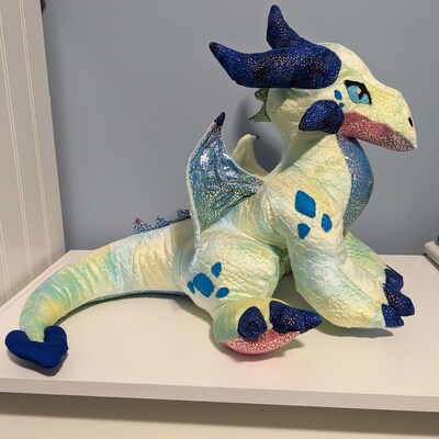 Raptor Plushie Pattern PDF Dinosaur Stuffed Animal Pattern - Etsy