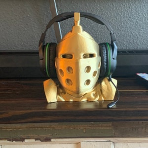 Medieval Knight Headphone Stand Headset Holder Rack Feudal | Etsy