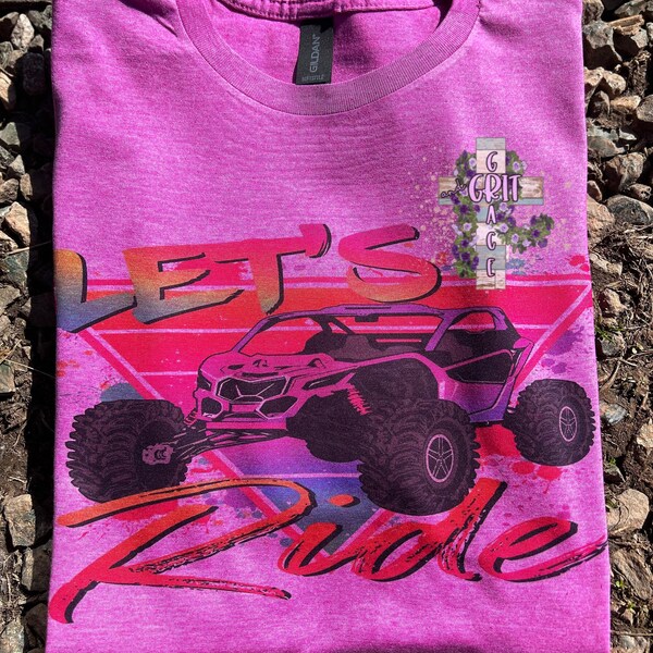 Let's Ride PNG, Print, Ride, Rider, Riding, Sublimation, ATV, UTV, Dirt ...