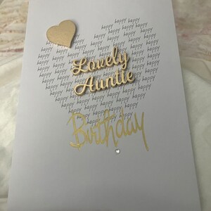 Daughter Birthday Card/birthday Card for Daughter/large Card/female ...
