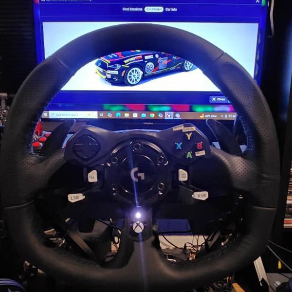 Full Size Wheel Adapter Logitech G27 / G29 / G290 / G923 for Deep Dish ...