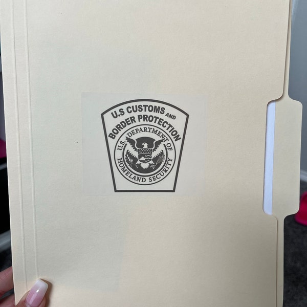 US Customs and Border Protection Usa Seal Vector File 2d Dxf and Svg - Etsy