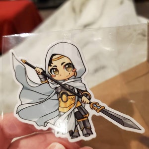 Karlach Fury of Avernus Sticker Inspired by Magic the - Etsy