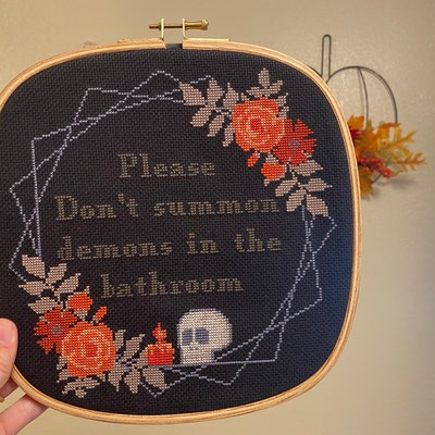 Swearing Cross Stitch Pattern. This Home is Built on Love - Etsy