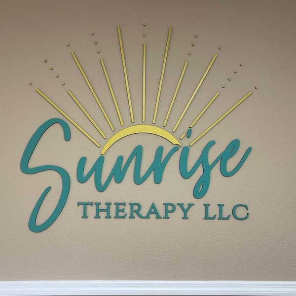 Custom Laser Cut Business Logo - Floating Pieces - Wall Mounted Logo ...