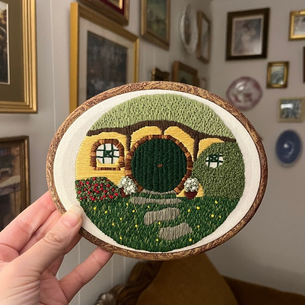 Embroidery Pattern - Hand Embroidery Pattern - Hobbit Embroidery ...