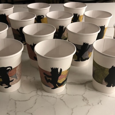 Where the Wild Things Are Party Chalkboard Vinyl Stickers Wild One ...