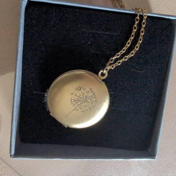 Sterling Silver Art Deco Locket, Personalised Round Photo Locket, 1920s ...